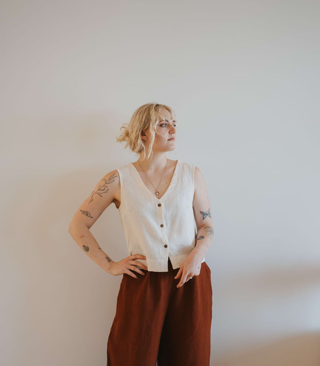 Bramon Button Vest – Titch Clothing & Accessories