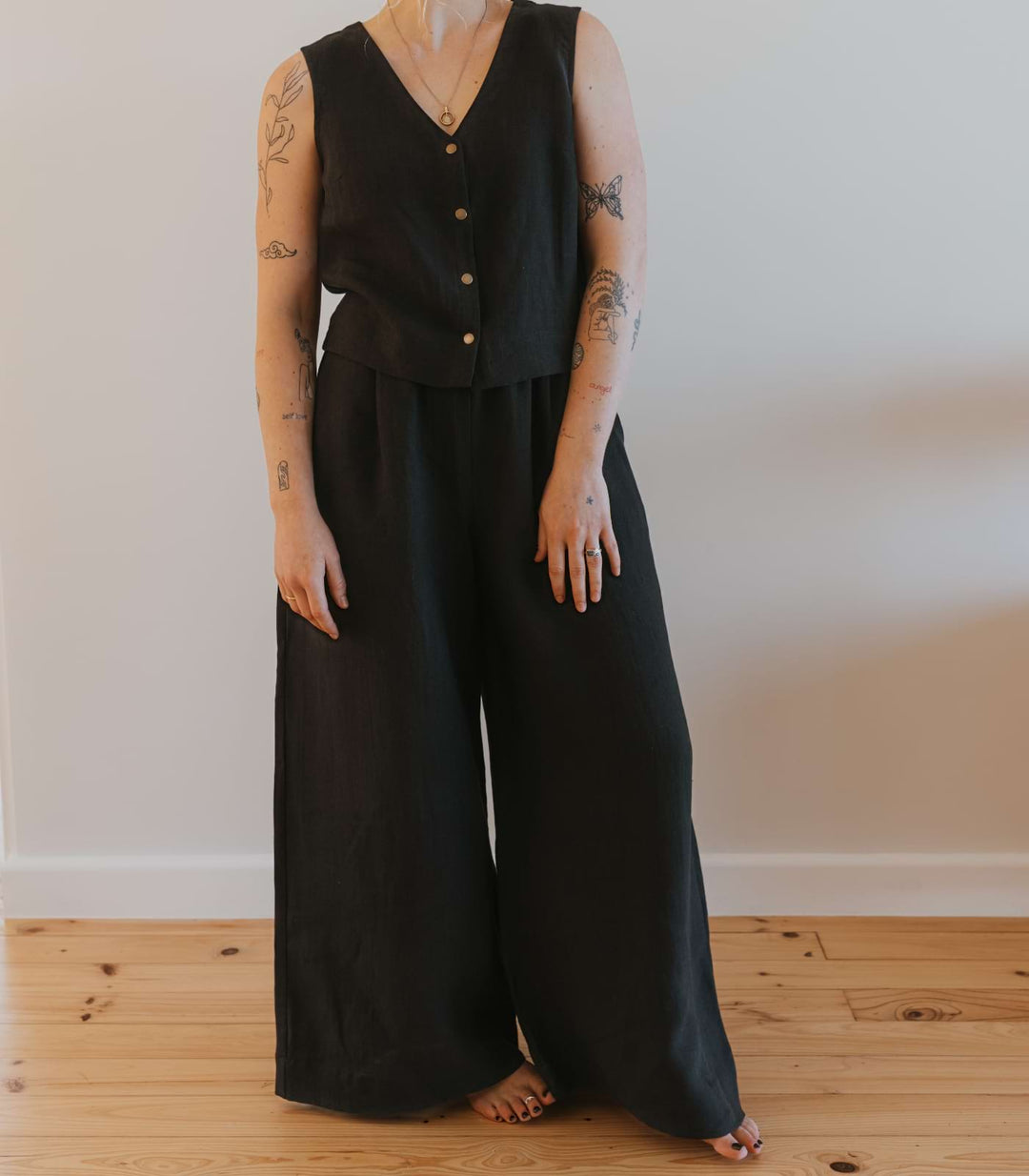 The Dune Palazzo Linen Pants – Titch Clothing & Accessories