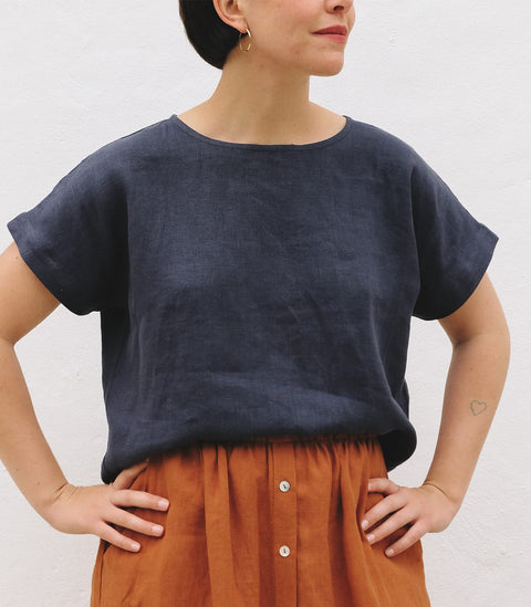 Shop the Kubusi Linen T-shirt Online | Titch Clothing & Accessories