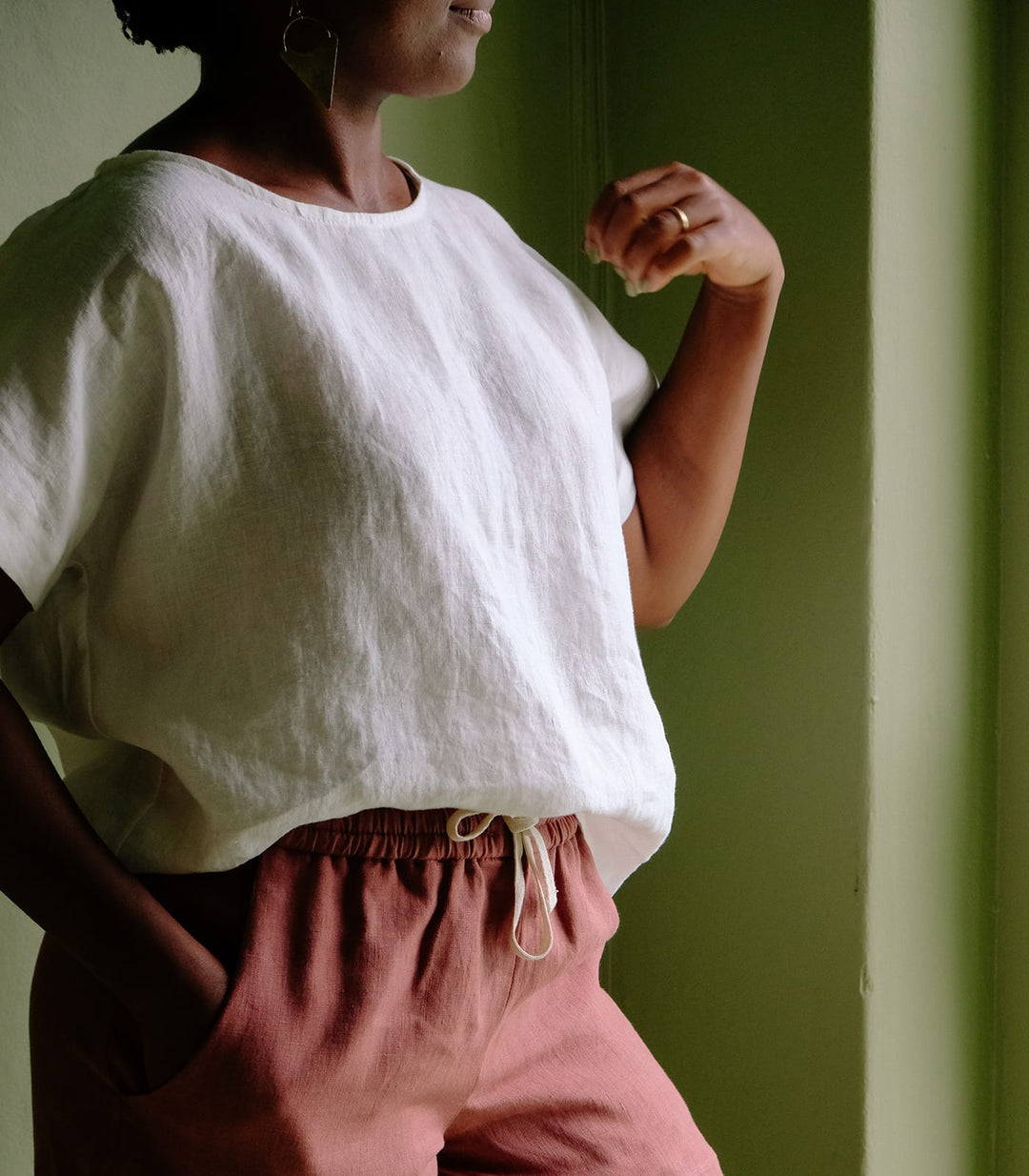 Shop the Kubusi Linen T-shirt Online | Titch Clothing & Accessories